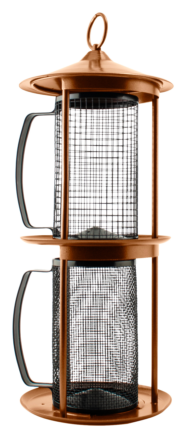 WoodLink 2-Tier Metal Hopper/Scoop Combo Seed Bird Feeder | Mack's ...